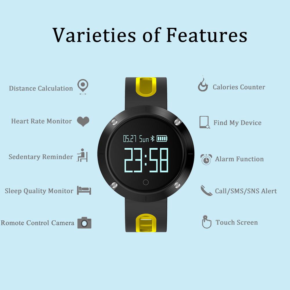 9Tong DM58 Smart Watch Smart band Wristband Heart Rate Blood Pressure ...