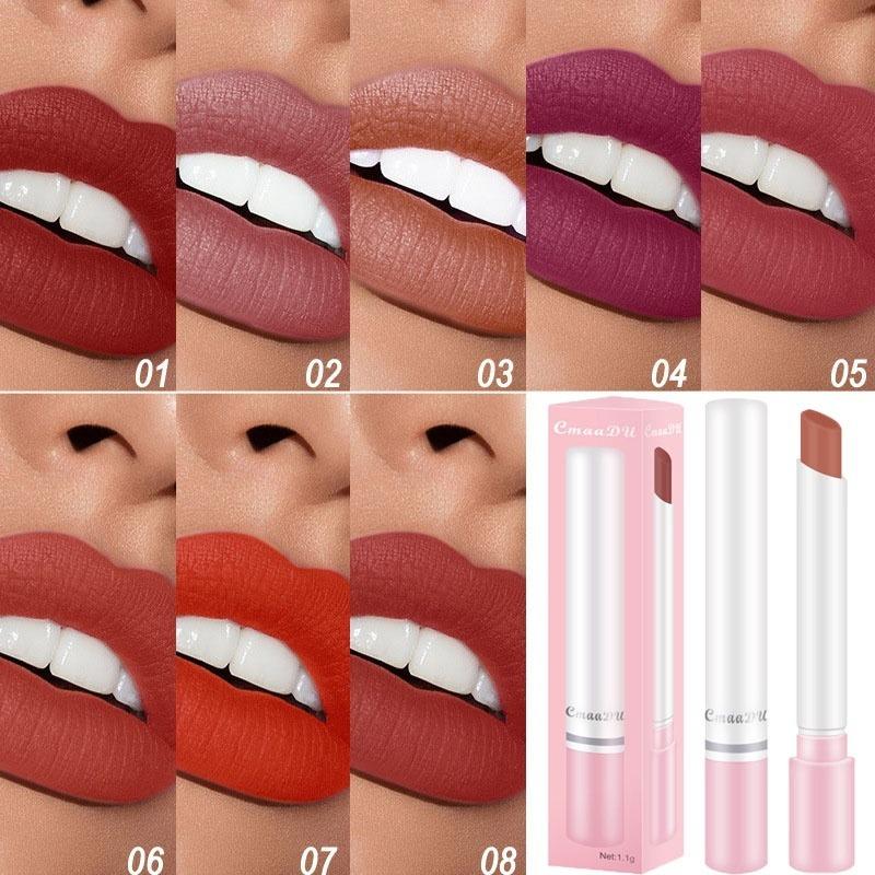 1 Piece Cigarette Lipstick 8 Colors Velvet Matte Lip Stick Waterproof ...