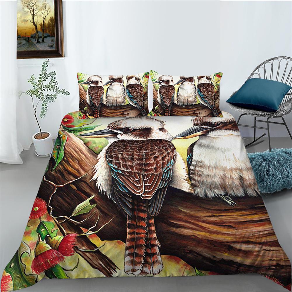 Satın alın Home Bedclothes Decor Bed Quilt Cover Set Modern Bedspread ...