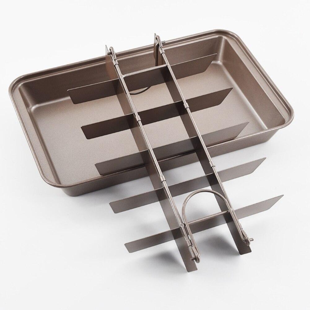 Buy Brownie Pan Nonstick Bakeware with Dividers Flon Coating at ...