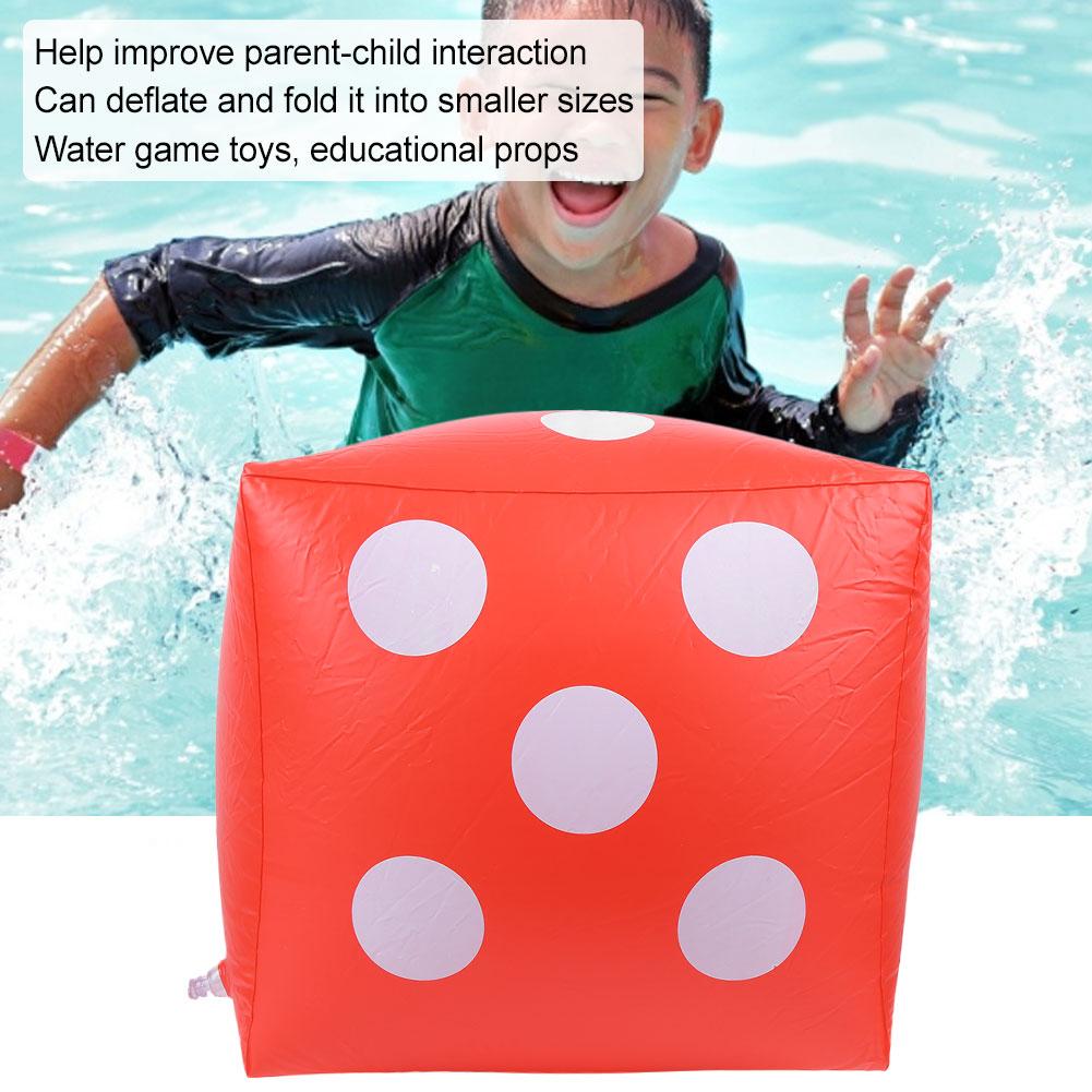 Buy Dice, Portable Inflatable Dice, for Game Dice Toy Party Pool Party ...