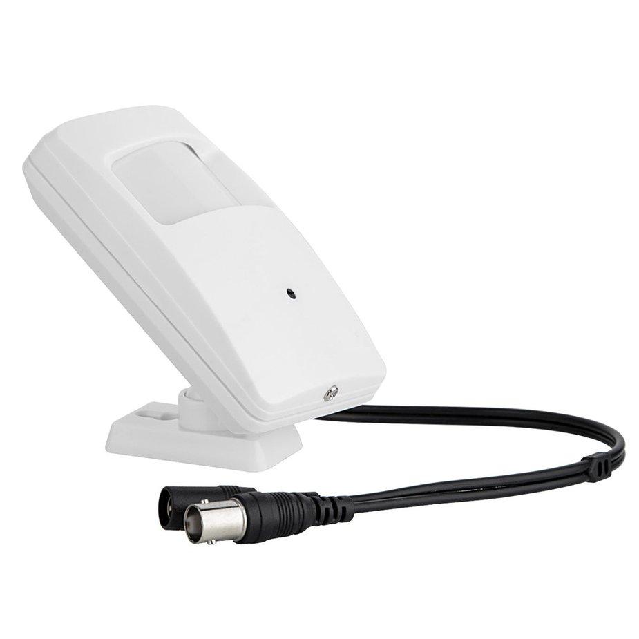 White 3.6Mm Lens High Resolution Smoke Detector Motion Sensor Monitor ...