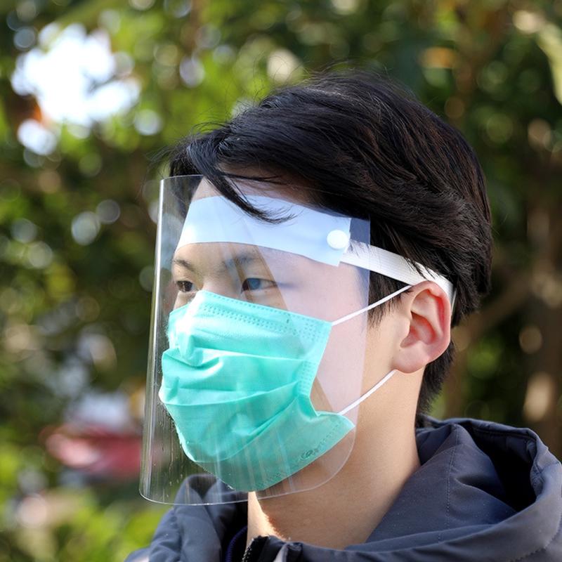 Buy Full Face Covering Anti-Fog Shield Clear Glasses Face Protection ...