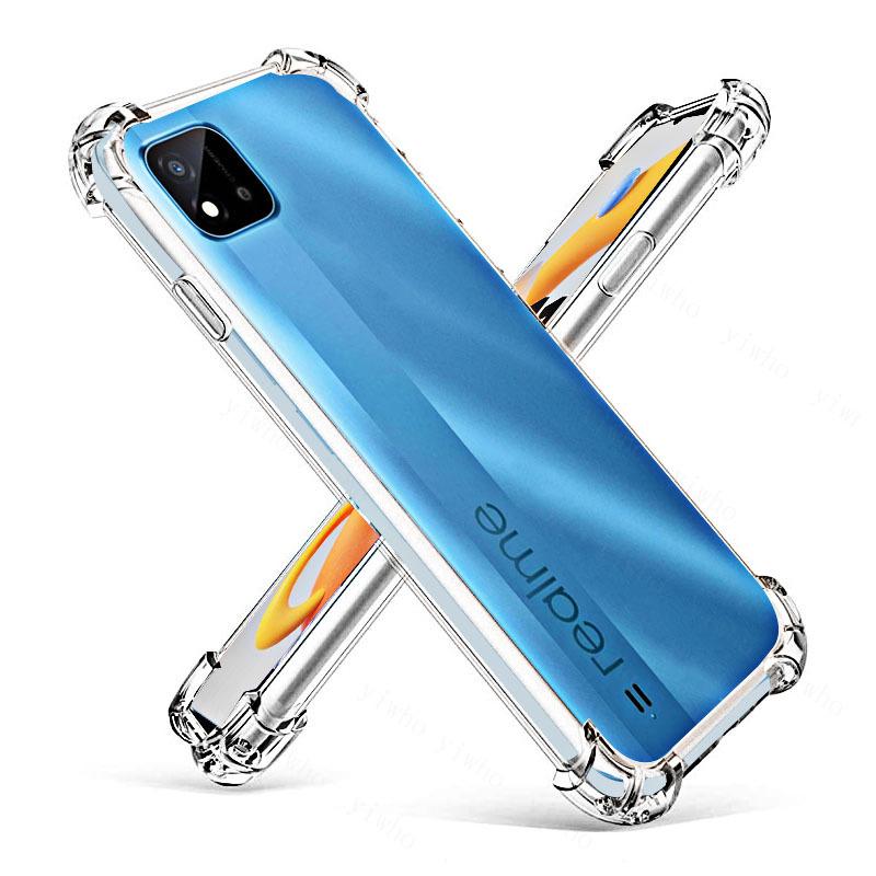 Kaufe For Oppo Realme C11 Shockproof Clear Transparent Silicone TPU on ...