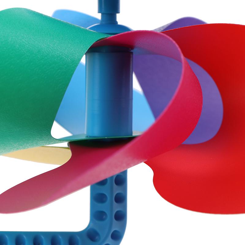 Buy 1Pc Colorful Pinwheel Wind Wheel Wind-Driven Toy For Children ...