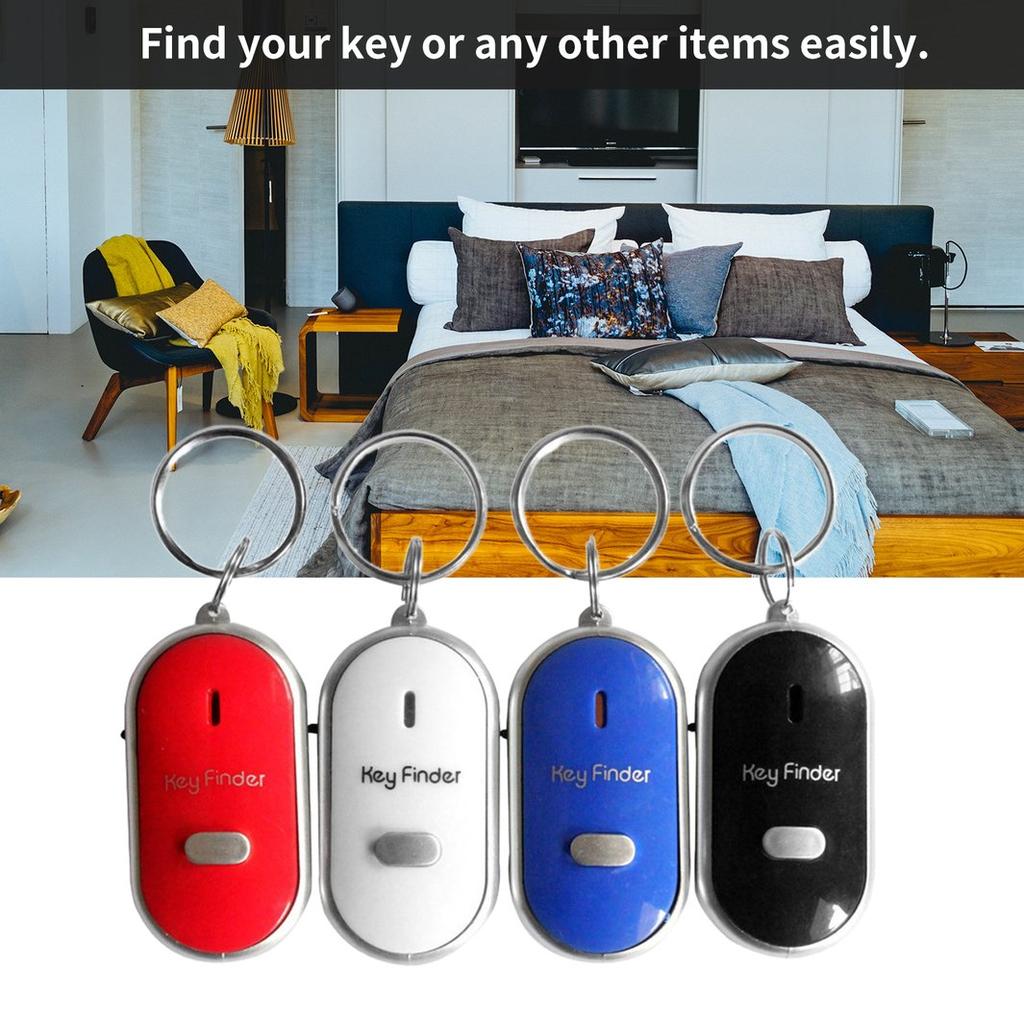 Buy GQ LED Whistle Key Finder Flashing Beeping Sound Control Alarm Anti ...