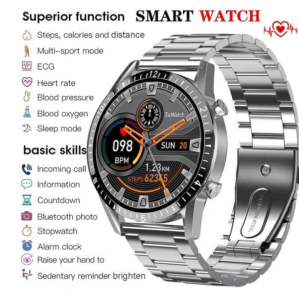 Buy New Men Smart Watch Bluetooth Dial Call Smart Watch Heart Rate Men ...