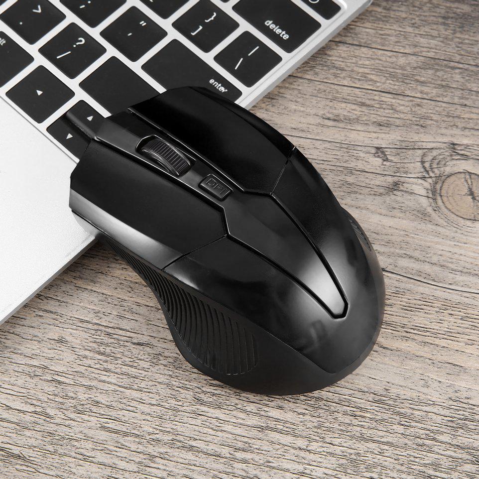 Buy 2.4 GHz Wireless Optical Mouse with Built-in USB 2.0 Receiver for ...