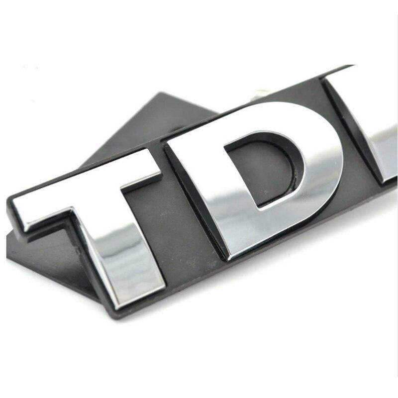 Cheap Car Styling TDI Logo Sticker Front Grille Emblem Badge Decal for ...