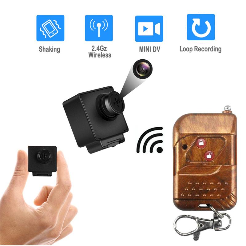 Koupit T-shirt Button Model Mini Camera With Remote Controller 1080p Hd ...