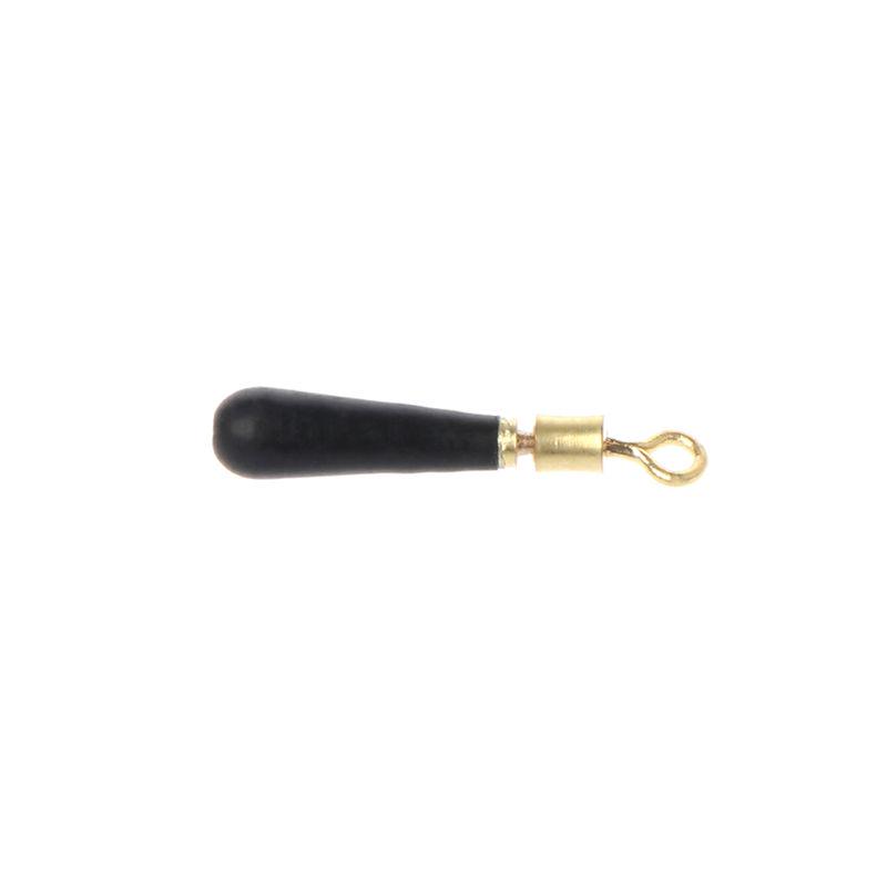 50Pcs Fishing Float Bobber Copper Ring Floating Rotation Drift Fleet ...