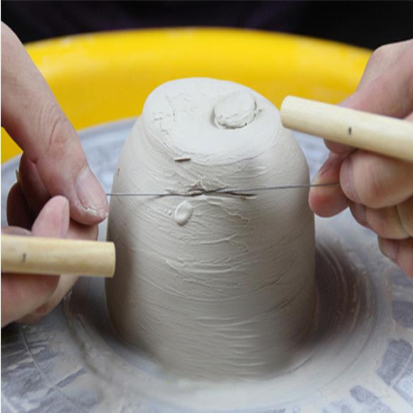 Fimo Sculpey Plasticine Peynir Kesme Çömlek Aracı için Tel Kil Kesici ...