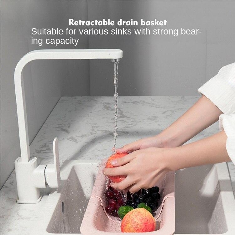 Buy Thickened Draining Basket Kitchen Vegetable Basin Fruit Basket ...
