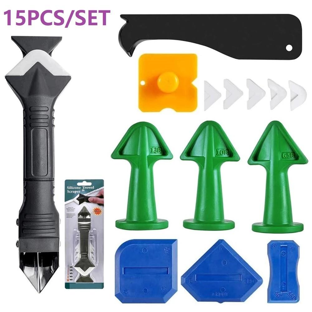 Buy Scraper Sealing Nozzle Multifunction Caulking Tools Silicone Trowel ...