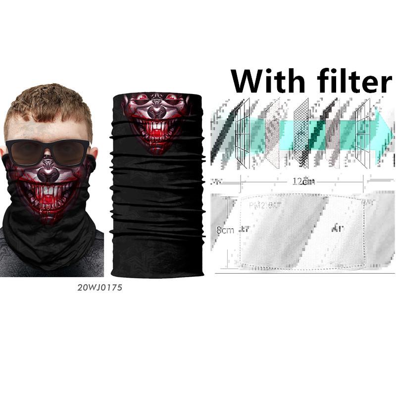 Buy 3D Series 1-20PCS Cycling Magic Scarf Microfiber Multipurpose ...