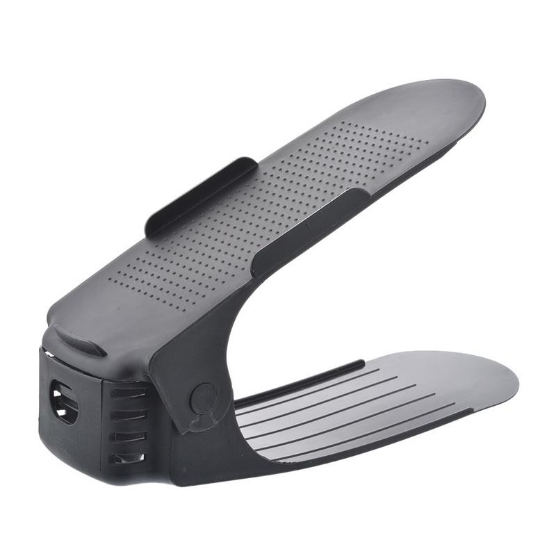 Buy Adjustable Multicolor Double Layer Shoe Storage Rack Holder Shelf ...