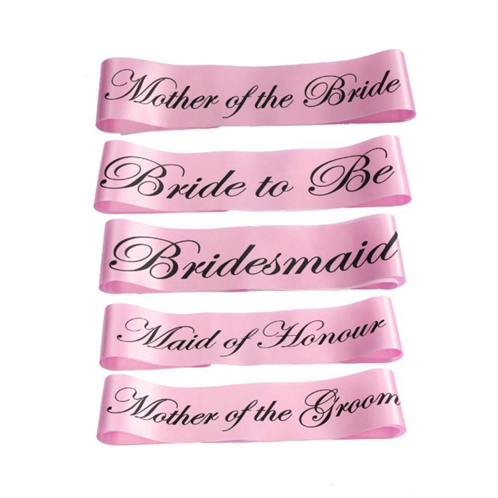 Buy Hens Bride Sash Bridal Shower Party Wedding Sashes For Bachelorette ...
