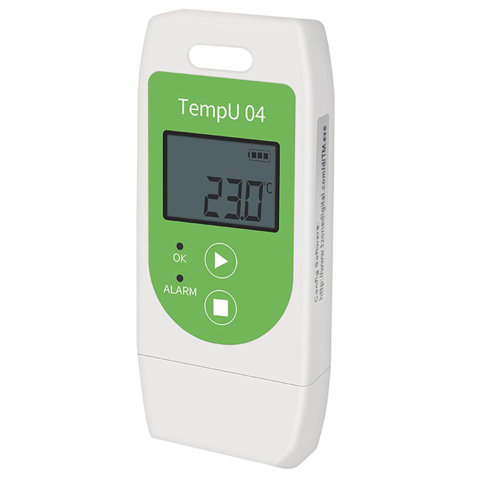 Buy Usb Temperature Data Logger Reusable Temperature Recorder Tempu 04 ...