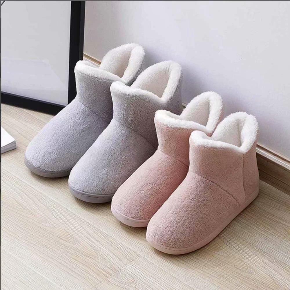 Buy Men and Women Warm Winter Soft Thick Bottom High Help Plus Velvet ...