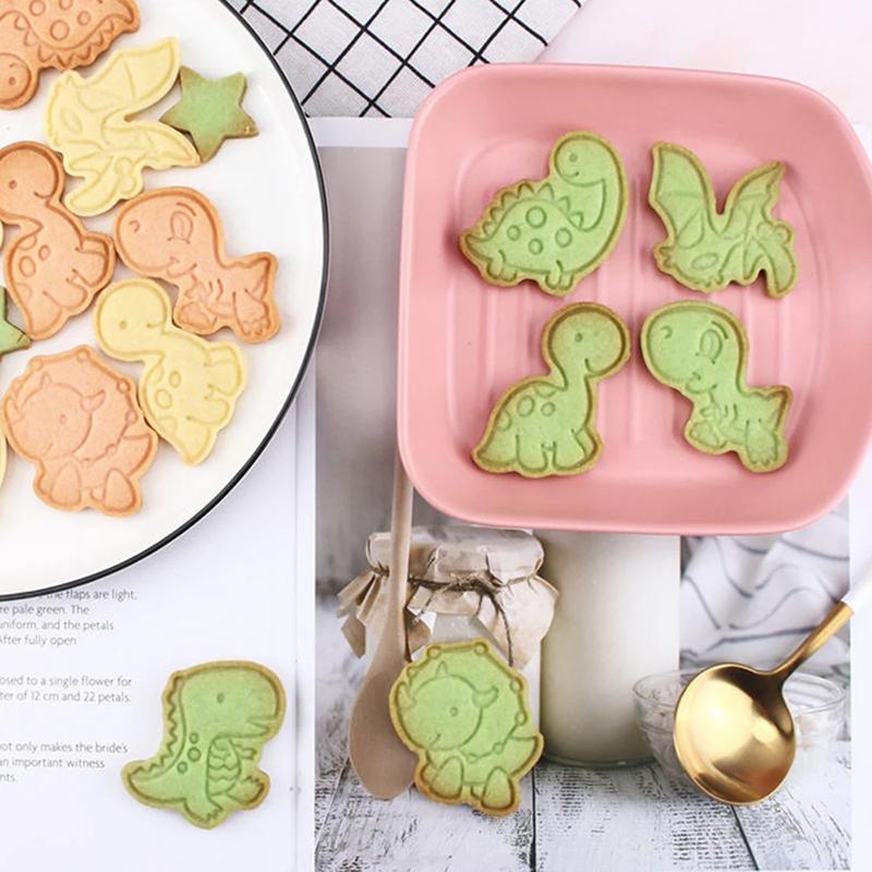 Buy 6Pcs/Set Unicorn Cookie Cutter Biscuit Mold Plastic 3D Stereo ...