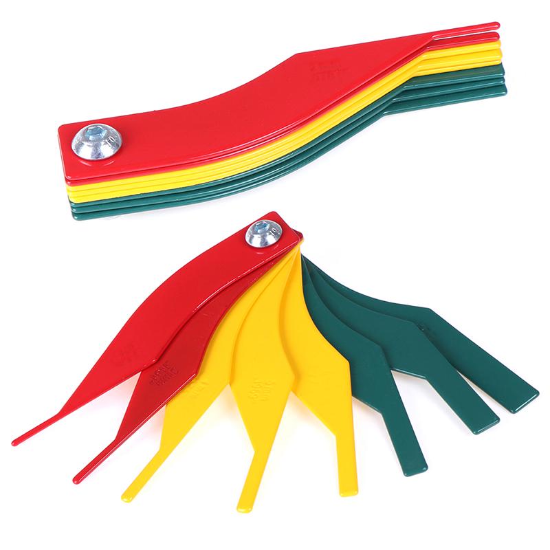 8 In1 Metal Brake Lining Thickness Gauge Measure Ruler Brake Pad Scale ...