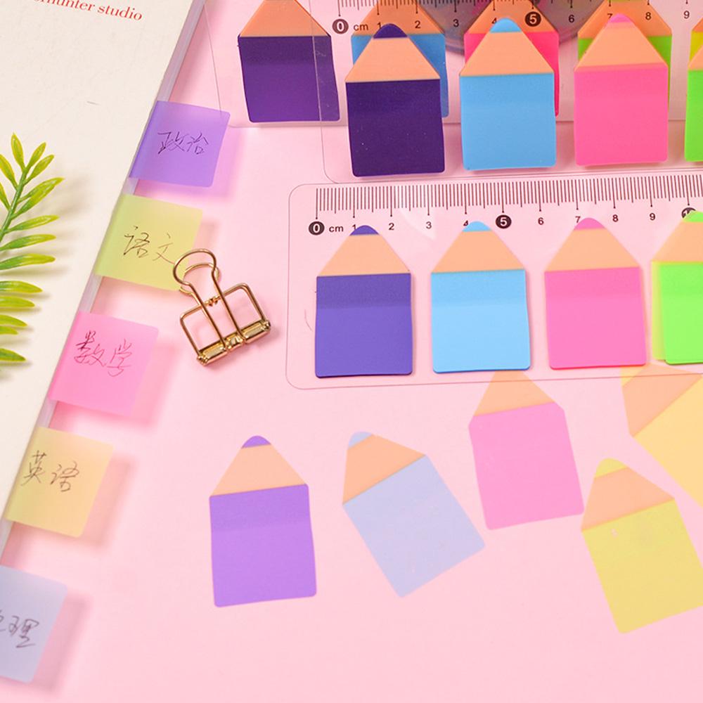 Buy 20sheets*5color Rainbow Fluorescence Index Notepad Notes at ...