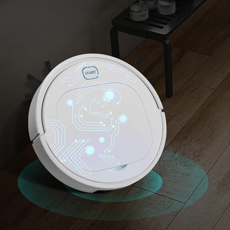 ES28 3 In 1 Smart Robot Vacuum Cleaners Rechargeable USB Auto Smart ...