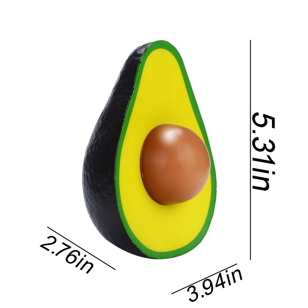 Buy Squishies Simulated Avocado Slow Rising Cream Scented Squeeze ...