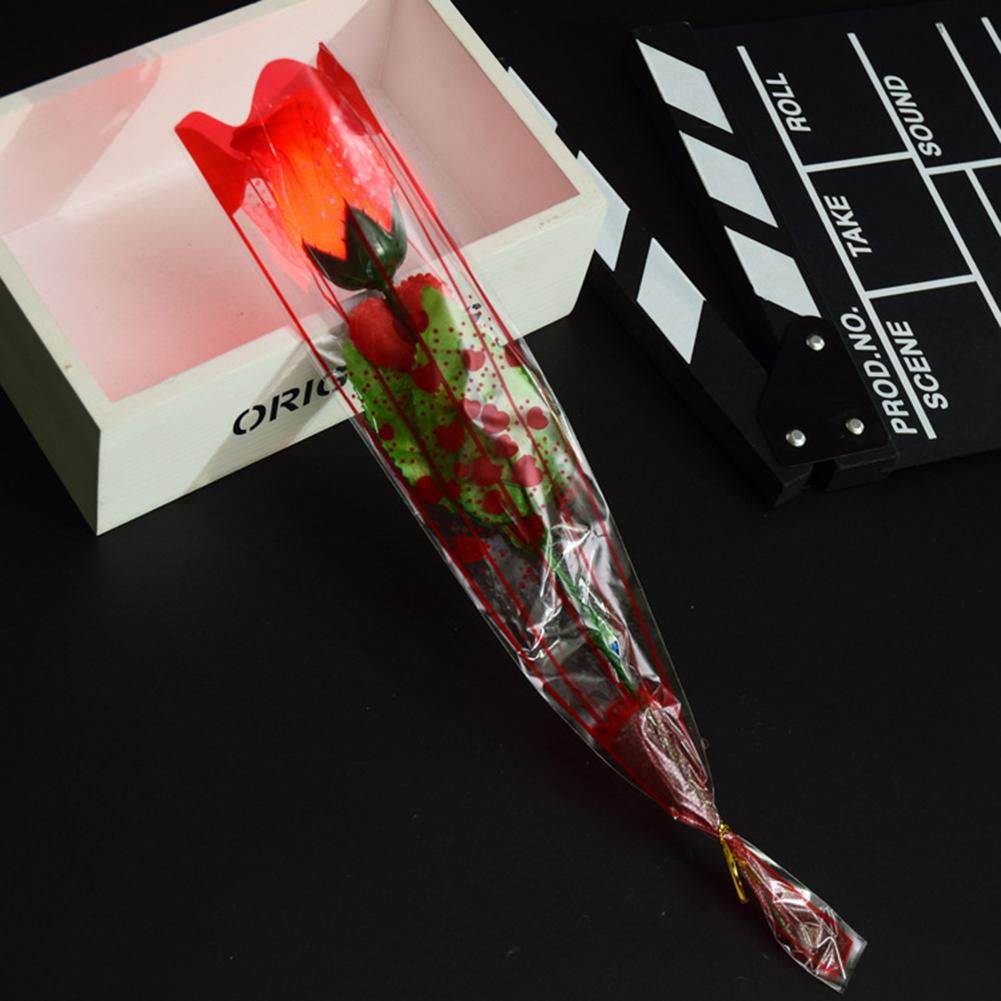 Buy 9 Pcs / Set LED Flashing Simulation Rose Flower Blinking Rose Night ...