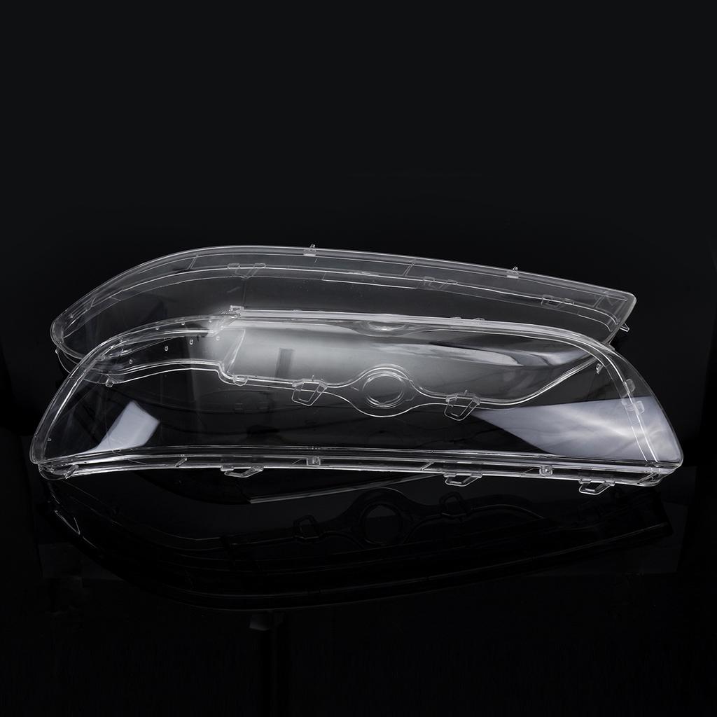 Pair Car Clear Headlight Lamp Lens Cover Case Shell For BMW E39 ...