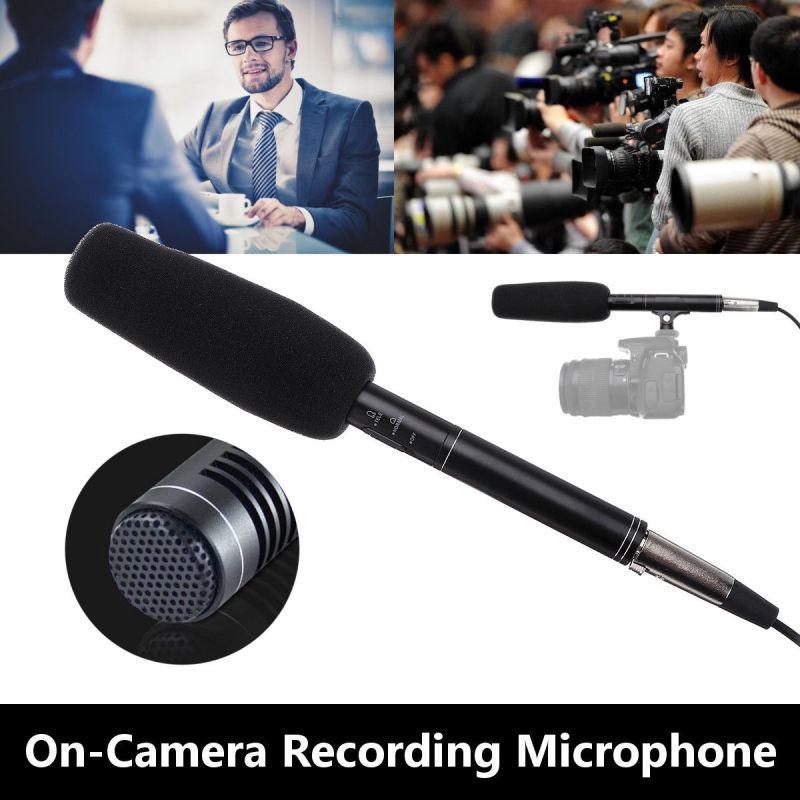Professional Condenser Microphone for Reporter Interview Live Recording ...