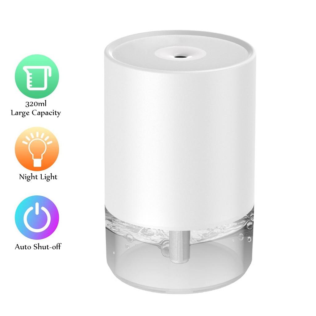 Buy Portable Mini Humidifier, 320ml Small Cool Mist Humidifier, USB ...