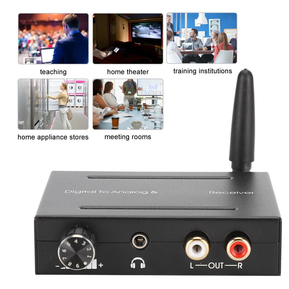 Buy Fiber Coaxial Audio Converter Audio Converter Box 5.0 For Or Home ...