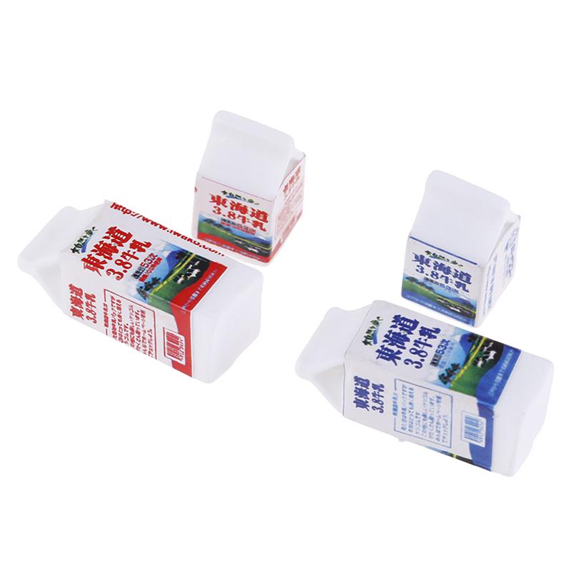 Buy 1/12 Dollhouse Toys Miniature Milk Box For Miniature Kitchen ...