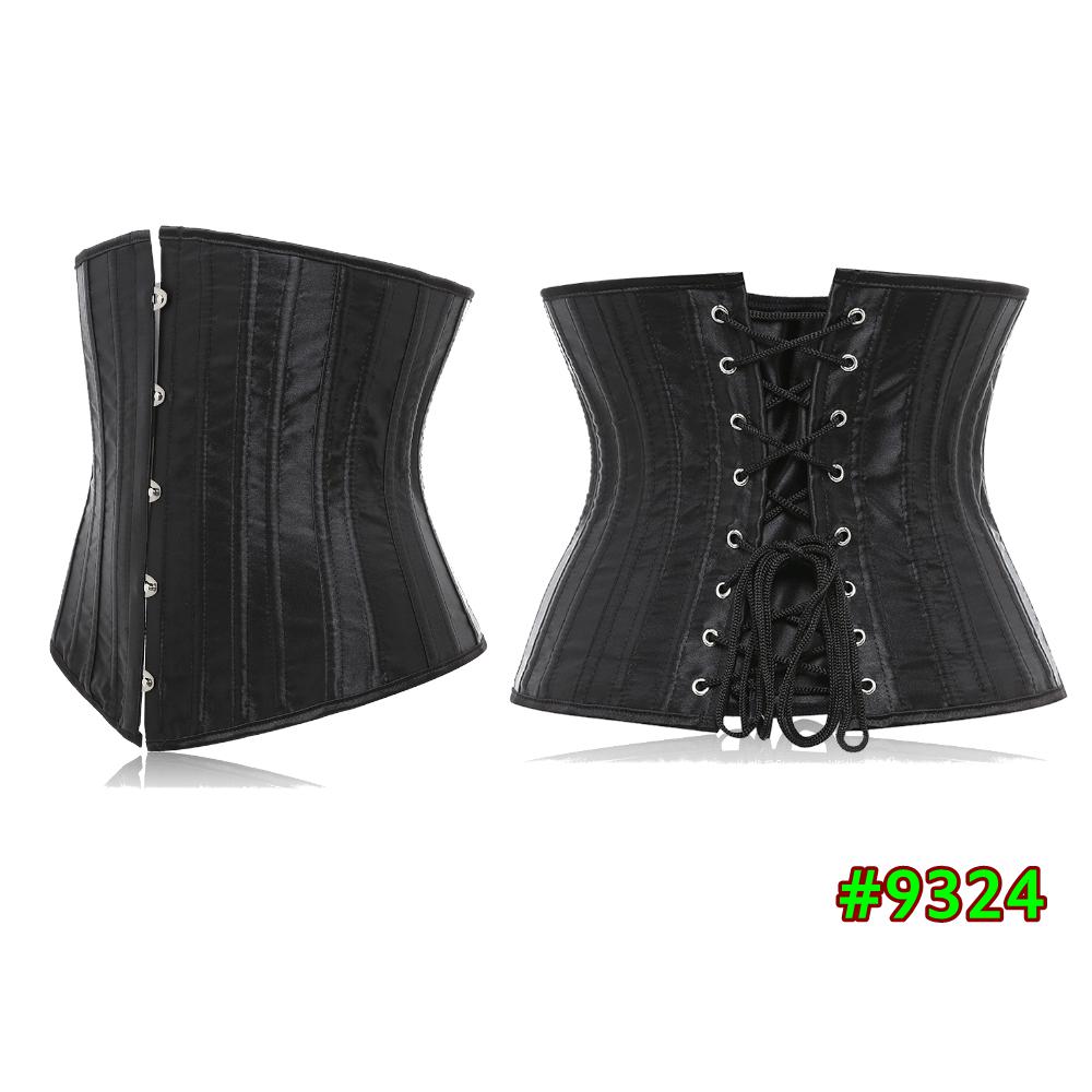 Buy Retro Black Body Shapewear Women Gothic Steampunk Underbust Waist