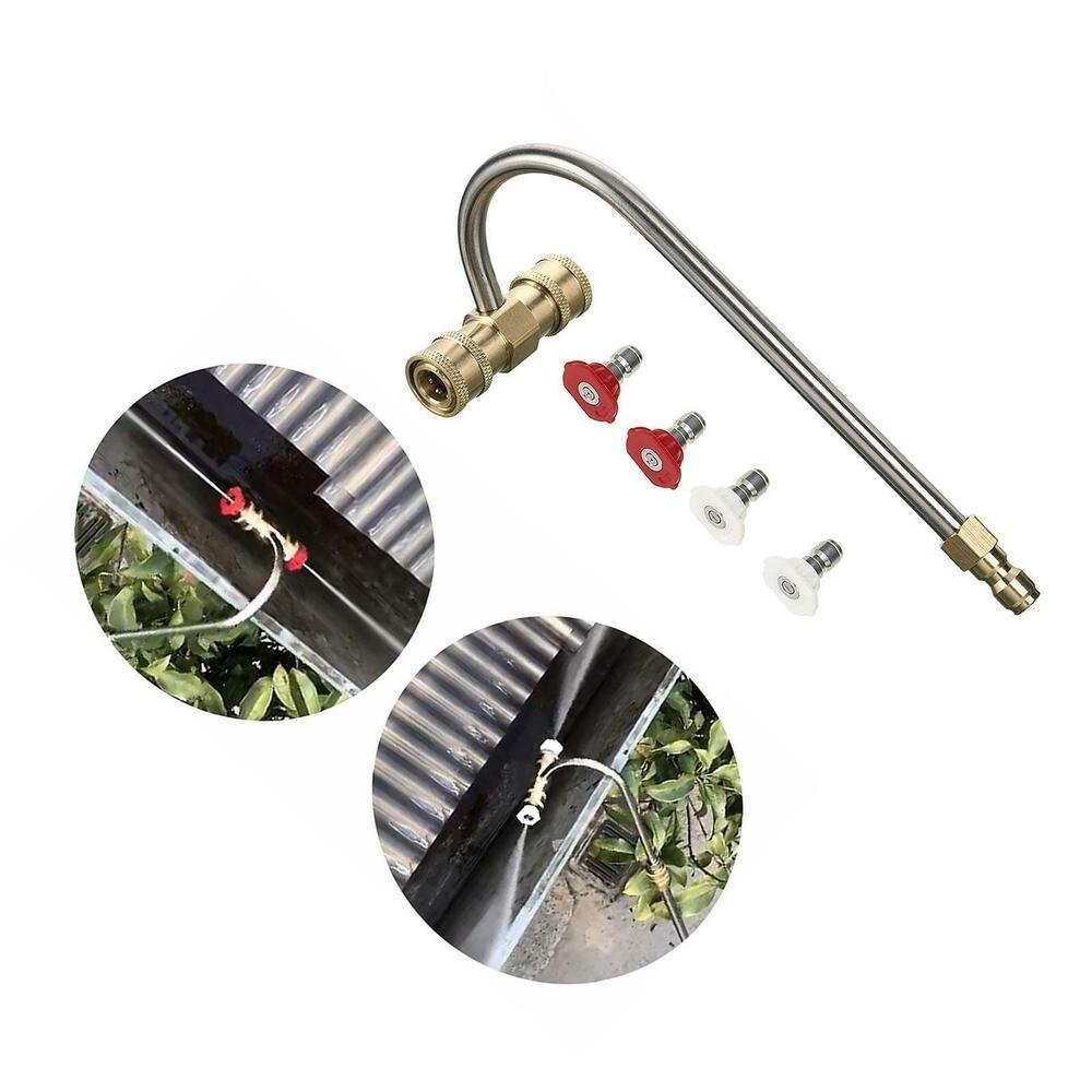 Buy 1/4 Inch Sewer Pressurised Tool Nozzle Head Bending Pressure Pipe ...