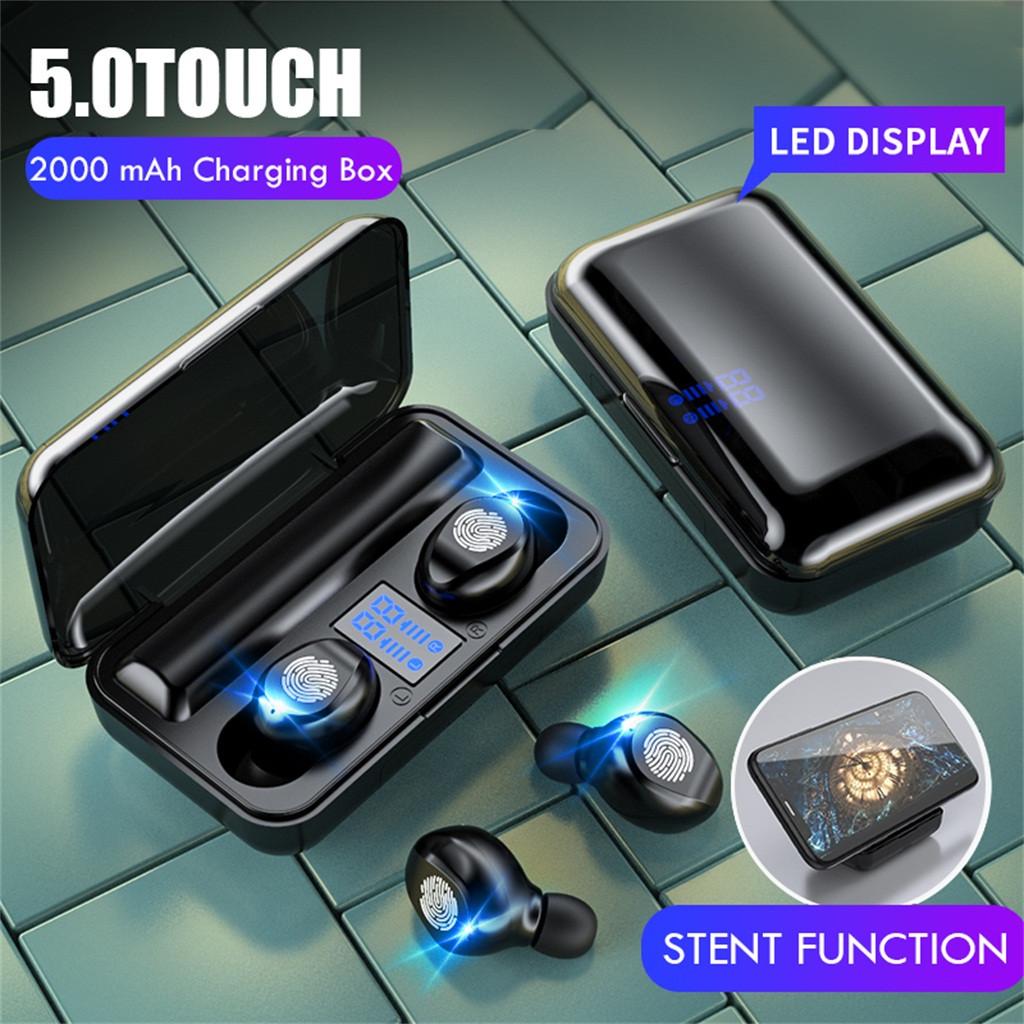 Buy F9 Bluetooth 5. Earbuds Twins Wireless Earphones Twins Headset ...