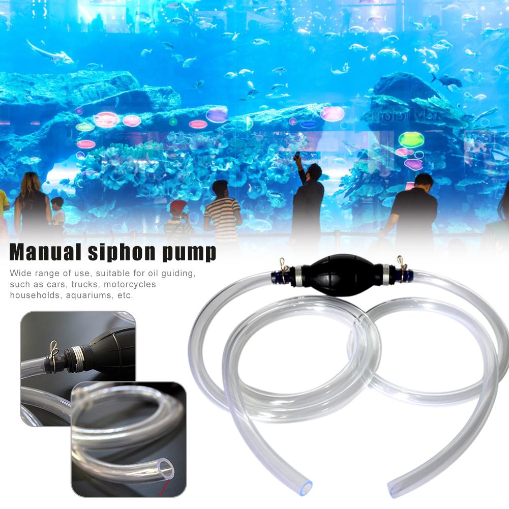 Buy 15MM Large Diameter Check Valve Car Siphon Hose Manual Pump Fuel ...