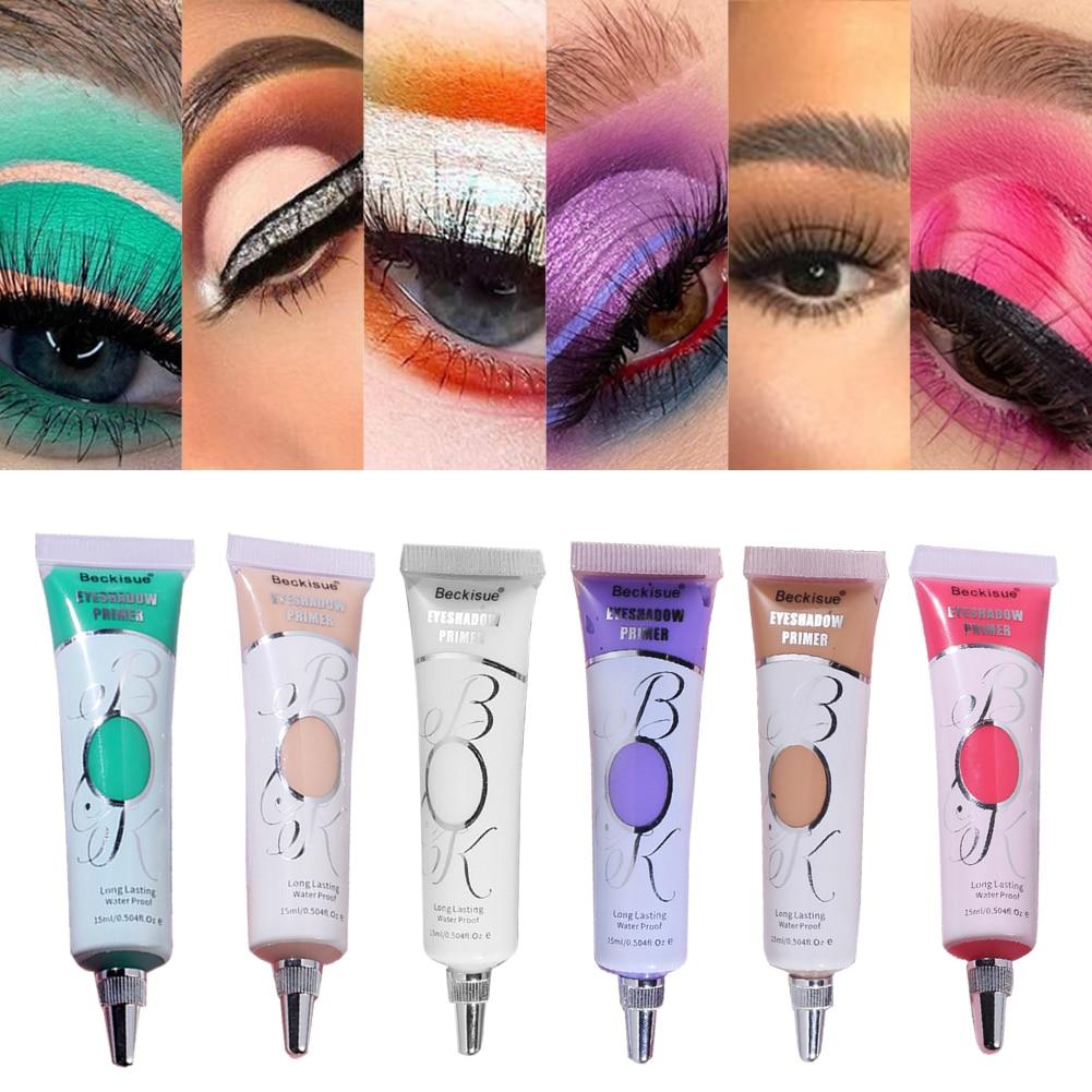 Buy 6 Colors Eyeshadow Primer Long Lasting Waterproof sweat proof ...