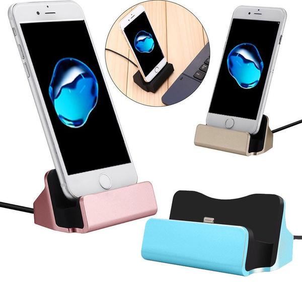 Charger Dock Station for iPhone 5s 5c 5SE 6s 6 S Plus 7 8 XS Desktop ...