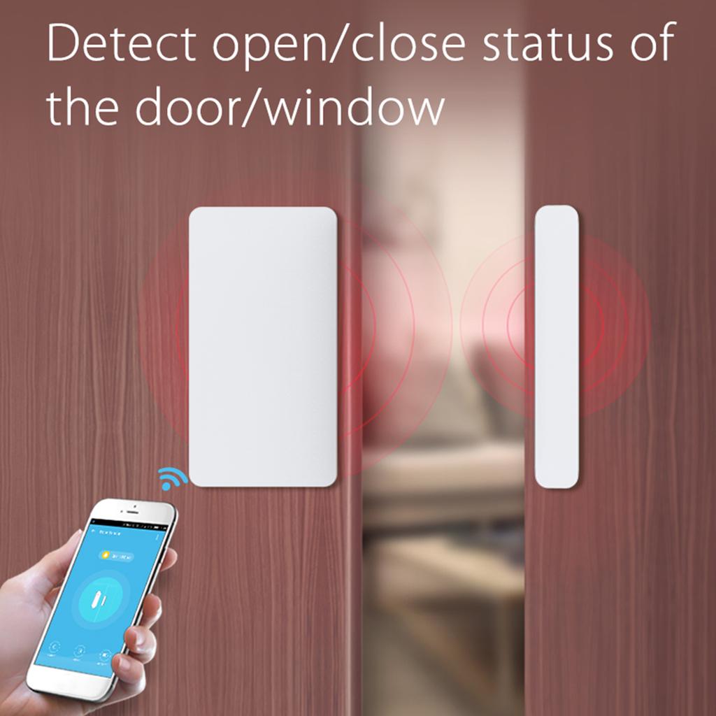 Wireless Door Window Sensor Wifi Smart Door Intrusion Detector Tuya App ...