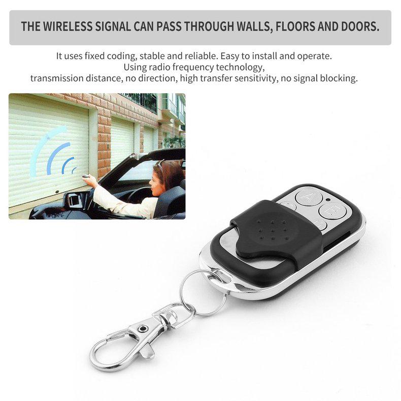 IGG-RF Remote Control Key 4 Channel ABCD Electric Garage Door Car Keys ...