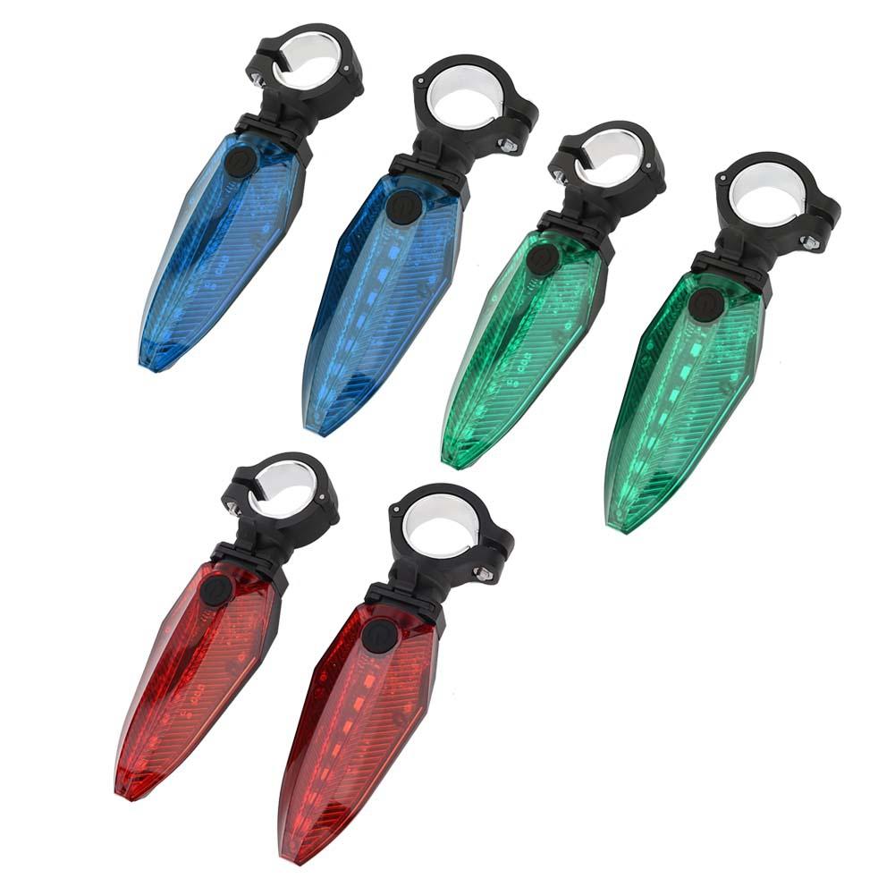 Satın alın One Pair Waterproof LED Handlebar Grips Light Anti-thief ...