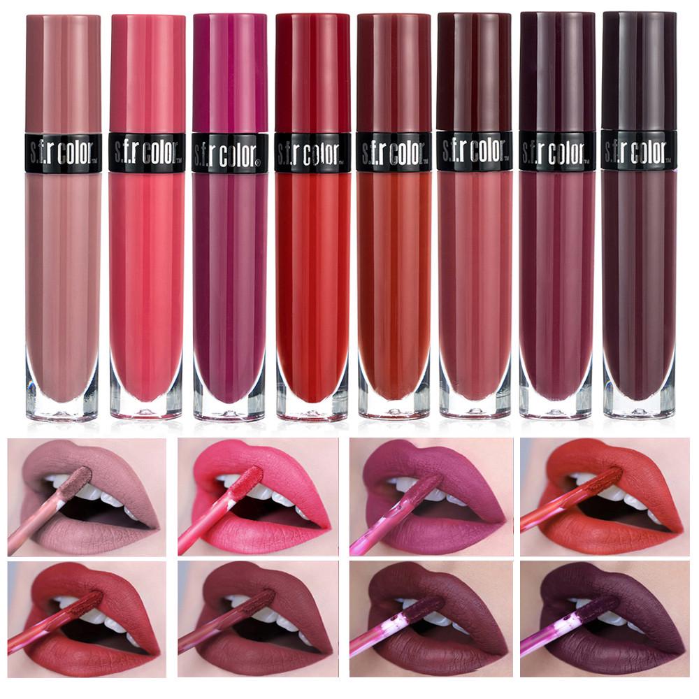 Buy Waterproof Lipstick Matte Pumpkin Color Lipstick Eat Earth Rich ...