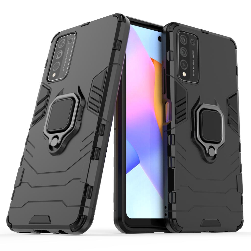 For Honor 10X Lite DNN-LX9 Case Shockproof Hard Ring Stand Phone Case ...
