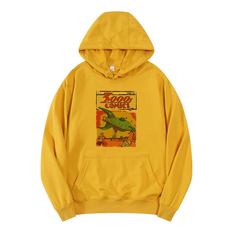Buy Hoodie Yellow Light Green Light Pink Violet Hoodies 3000S Comics ...