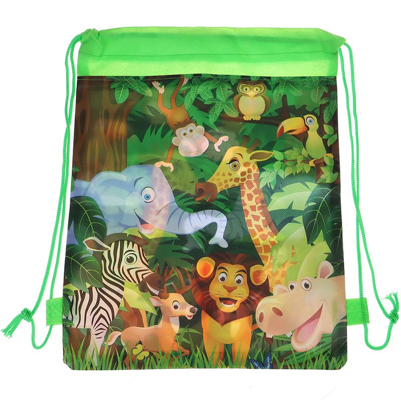 Buy 1Pc Animal Drawstring Bag School Backpack For Boy Girls Satchel ...