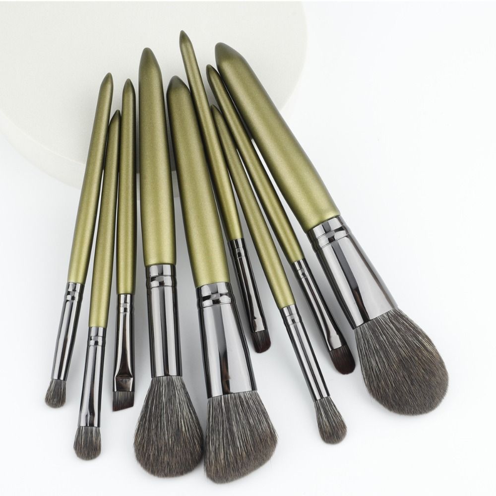 Fluffy Loose Powder Brush Kabuki Brush Eye Shadow Brush Eye Cosmetic ...