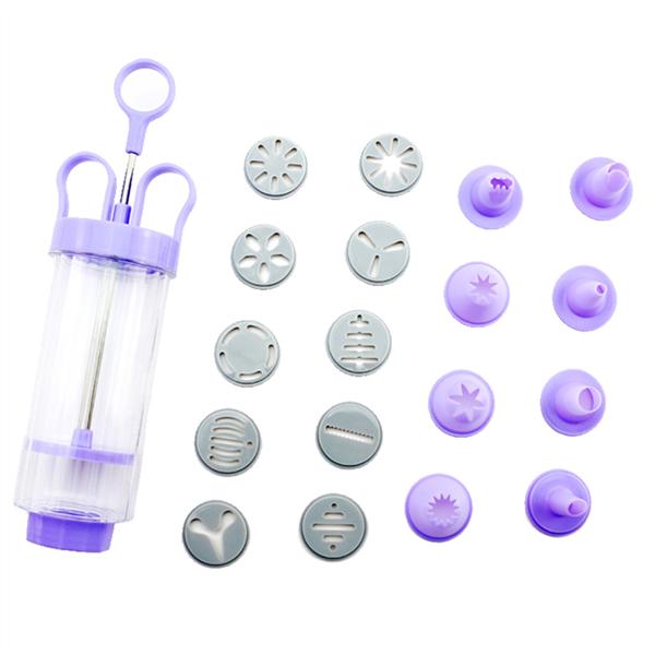 Buy Cookie Maker Press Gun Kit Multictional Comfort Grip Cookie Press ...
