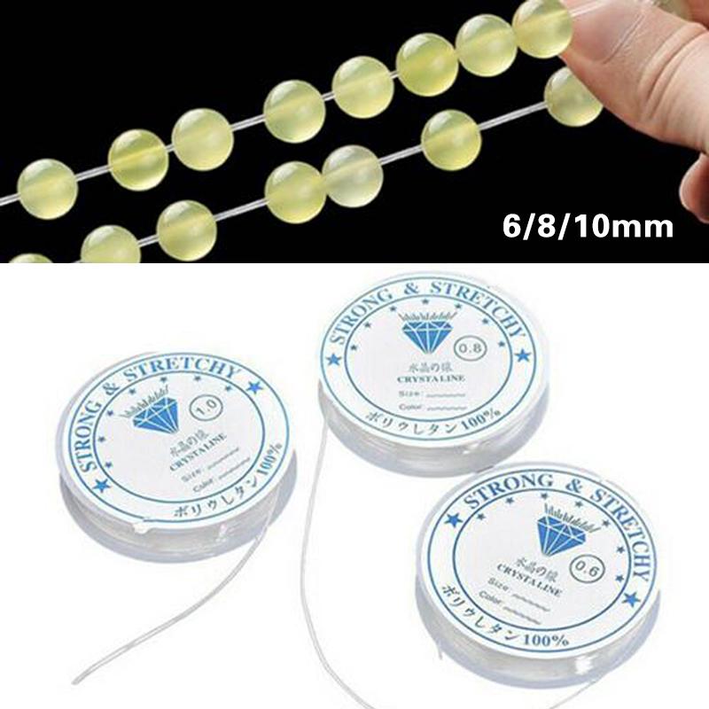 Buy Dagu 1PC Elastic Stretchy Beading Thread Cord Bracelet String For ...